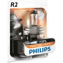 PHILIPS Ampoule Feux de Route R2- VISIO 12V45/40W - Ampoule Motokif
